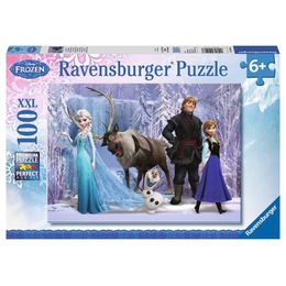 Ravensburger Kinder Puzzle "Disney Frozen, Im Reich der Schneekönigin", bunt, Pappe, B:49cm H:36cm, Puzzles, Made in Germany