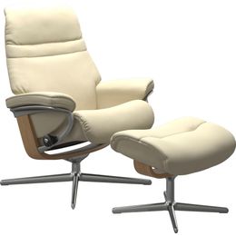 stressless "Sunrise" mit Cross Base, Gr&ouml;&szlig;e S, M & L, Holzakzent Eiche