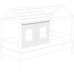 Wandpaneel Paidi, wei&szlig;, MDF-Tr&auml;gerplatte, Paneele, "Paneel Kombination", individuell verstellbar, in vielen Farben, vielseitig kombinierbar