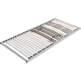 Lattenrost Alina, B:90cm H:7cm L:200cm, grau, Lattenroste, "3123 NV"