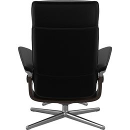 Relaxsessel stressless, B:93cm H:103cm T:79cm, schwarz, Leder BATICK: BATICK ist ein leicht korrigiertes, durchgef&auml;rbtes und genarbtes M&ouml;belleder,