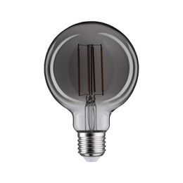 Paulmann LED-Leuchtmittel "Vintage G95 8W 360lm smoke 1800K", L:14cm &Oslash;:9,5cm, grau, Leuchtmittel