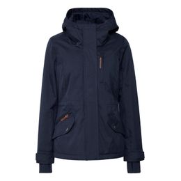 oxmo Damen Kurzjacke "Kurzjacke OXBellissa", blau, Gr. M, Obermaterial: 100% Polyester PES., Jacken
