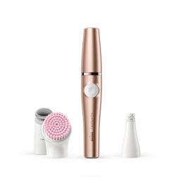 Braun Damen Epilierer "FaceSpa Pro 921", weiß, Epilierer, All-in-One Beauty-Gerät zur Gesichts-Epilation