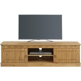 TV-Board OTTO HOME, B:160cm H:45cm T:40cm, beige, Massivholz, Sideboards, "Indra", wahlweise in 2 Breiten, Fernsehtisch