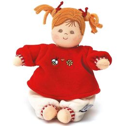 Sterntaler Kinder Stoffpuppe "Magdalena, 23 cm", rot, H:23cm, Puppen