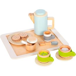Small Foot Kinder Spielgeschirr "Kaffee- und Teeset", bunt, Holz, Spielgeschirr