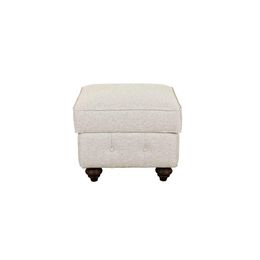 Polsterhocker Home Affaire, B:55cm H:46cm T:55cm, beige, 100% Polyester, Hocker, "MENDITTE"