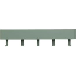 Garderobenhalter SPINDER DESIGN, B:52cm H:12cm T:7,5cm, gr&uuml;n, Metall, Garderobenhalter, "Dax Play", Metall, Breite 52 cm