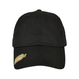 Flexfit Damen Snapback Cap "Flexfit Unisex Recycled Polyester Dad Cap"schwarz, unifarben, 100% Polyester (Recycelt), Caps