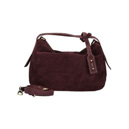 Nero Giardini Damen Henkeltasche "Nero Giardini Taschen Veloursleder", braun, Veloursleder, Taschen