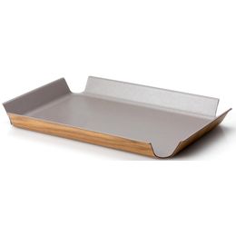 CONTINENTA Tablett, B/L: 34cm x 45cm, grau, Tabletts