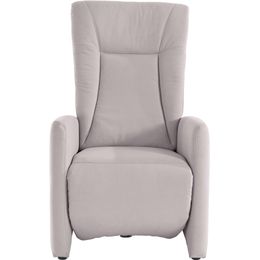 Sit & More TV-Sessel SIT & MORE, B:71cm H:113cm T:85cm, beige, 100% Polyester, Sessel, "Melissa", wahlweise elektrisch oder manuell verstellbar, optional