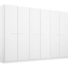 Drehtürenschrank Rauch, B:271cm H:229cm T:54cm, weiß, Holzwerkstoff, Schränke, "Kleiderschrank Schrank Garderobe TOPSELLER OTELI inkl.