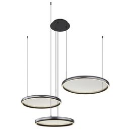 Globo LIGHTING Hängeleuchte "BRIGGS", schwarz matt, H: 150cm, 1 Stk., Leuchten, Hängelampe Esszimmer-Leuchte Esstischleuchte Wohnzimmer