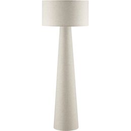 Stehlampe "Lienne", 1, Ø 50cm H: 142,5cm, 1 Stk., beige, LeGer Home by Lena Gercke, Wohnzimmer, Leuchten, Textilleuchte, Höhe 143 cm, Ø 50 cm