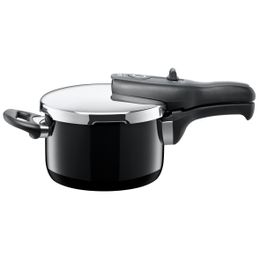 Silit Schnellkochtopf "SICOMATIC T-PLUS, Induktionstopf sp&uuml;lmaschinengeeignet", 2,5 l + &Oslash; 18cm, schwarz, T&ouml;pfe, f&uuml;r alle g&auml;ngigen Herdarten geeignet,