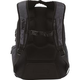 Nitro Kinder Schulrucksack "Hero", grau, Polyester, Rucks&auml;cke, Alltagsrucksack, Gro&szlig;er Freizeitrucksack, Schule, Arbeit und Reise