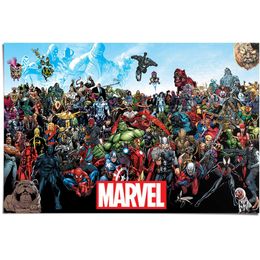 Poster Reinders, B:91,5cm H:61cm, bunt, Papier, K&uuml;che, Bilder, "Marvel Universe"