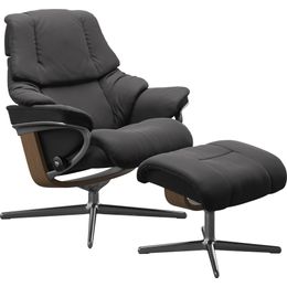 stressless Relaxsessel "Reno" mit Cross Base, Gr&ouml;&szlig;e S, M & L, Holzakzent Eiche