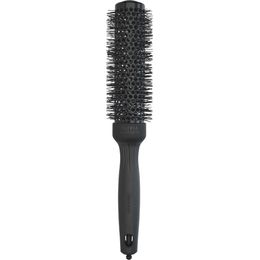 Olivia Garden Rundbürste "EXPERT BLOWOUT SPEED Wavy Bristles Black Label", Durchmesser x Breite x L: Ø 35mm x 5cm x 28cm, schwarz, Aluminium, B:5cm