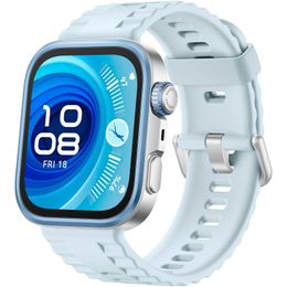 Huawei Kinder Smartwatch "WATCH FIT 4 Pro, 1,82 Zoll AMOLED-Farbdisplay", silber, Smartwatches, Outdoor-Sport, Saphirglas und Titan, bis zu 10 Tage