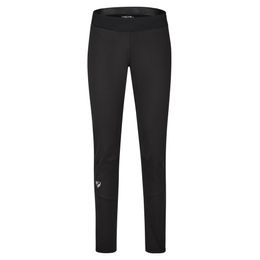 Ziener Damen Funktionstights "NURA", schwarz, Gr. 46, Obermaterial: 1. 100% Polyester; 2. 85% Polyamid, 15% Elasthan;, Hosen