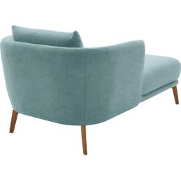 Sch&ouml;ner Wohnen Kollektion Chaiselongue, B:101cm H:71cm T:161cm, blau, SCH&Ouml;NER WOHNEN-KOLLEKTION, 100% Polyester, Sofas, "Pearl - 5 Jahre Hersteller-Garantie, auch in Boucl&eacute;.