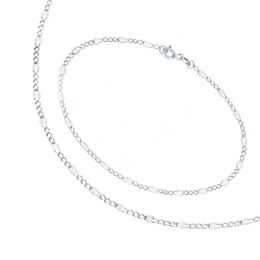 Firetti Damen Ketten und Armband Set "Multipack Schmuck Geschenk Silber 925 Armkette Halskette", silber, Silber 925 (Sterlingsilber), Schmuck_Sets