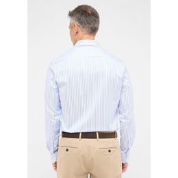 Eterna Herren Langarmhemd "SLIM FIT", blau, Gr. 44, Twill, 100% cotton, Hemden, NON IRON (b&uuml;gelfrei)