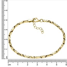 Vivance Damen Armband "375/- Gelbgold glanz", 19cm, Gold, gelb, Gold, Armb&auml;nder