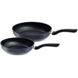 Fissler Pfannen-Set "Cenit", Ø 28cm, schwarz, Pfannen, antihaftbeschichtet