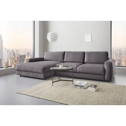 Ecksofa Places of Style, B:303cm H:84cm T:176cm, grau, 100% Polyester, Wohnzimmer, Sofas, "Bloomfield, bequem und elegant, OTTOs Choice, Breite