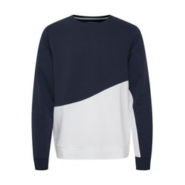 Blend Herren Longpullover "Sweatshirt BHSweatshirt", blau, Gr. XL, Obermaterial: 60% Baumwolle CO. 40% Polyester PES., Sweatshirts