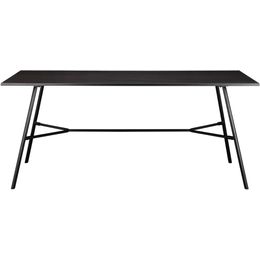 Esstisch Inosign, B:180cm H:76cm, schwarz, K&uuml;che, Tische, "Cannington, TOPSELLER, OTTOs Choice", Metall Gestell, Tischplatte aus MDF, OTTOs Choice
