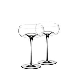ZIEHER Champagnerglas "Weingläser Vision 250 ml 2er Set transparent", transparent, Trinkgefäße