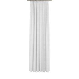 Gardine WIRTH, B:1.000cm H:175cm, grau, Polyester, Wohnzimmer, Gardinen, "Chlo&eacute;", Fertig-Store mit FB 1:3 nach Ma&szlig;