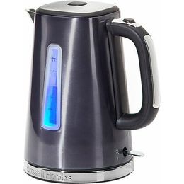 Russell Hobbs Wasserkocher "23211-70 WK Luna Moonlight Grey", B:15,8cm H:24,5cm T:22,5cm, grau, Wasserkocher