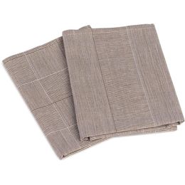 G&ouml;zze Geschirrtuch G&Ouml;ZZE, B:50cm L:70cm, grau, 100% Baumwolle, Geschirrt&uuml;cher, "Geschirrt&uuml;cher, Des. 60054", aus 100% Baumwolle, jacquard gewebt