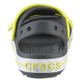 Crocs Kinder Badesandale "Crocband Cruiser Sandal", Gr. 29, gelb, Croslite , kontrastfarbene Details, Schuhe, Sommerschuh, Sandalette,