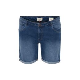 Blend Herren Jeansshorts "Jeansshorts BHBJoel", blau, Gr. 5XL, Obermaterial: 98% Baumwolle CO. 2% Elasthan EL., Jeans