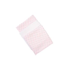 Liliput Baby Spucktuch, rosa, Baumwolle, Schnuffelt&uuml;cher, mit Herz-Alloverdruck