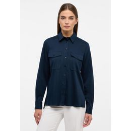 Eterna Damen Hemdbluse "LOOSE FIT"navy, Gr. 38, 100% cotton, Blusen