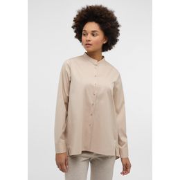Eterna Damen Hemdbluse "LOOSE FIT"sand, Gr. 44, 75% cotton, 5% Elasthan, 20% Polyamid, Blusen