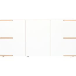 Mehrzweckschrank Tojo, B:150cm H:75cm T:40cm, wei&szlig;, MDF, K&uuml;che, Schr&auml;nke, "stau"