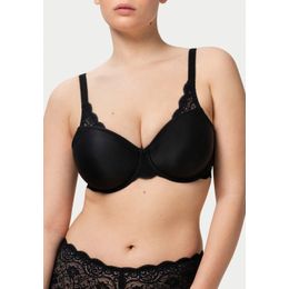 Triumph Damen Minimizer-BH "Amourette 300 W01", Gr. 75, schwarz, Microtouch, Obermaterial: 83% Polyamid, 17% Elasthan (LYCRA), unifarben, BHs,