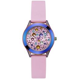 Guess Damen Quarzuhr "MINI WONDERLUST", rosa, Armbanduhren, Armbanduhr, Damenuhr