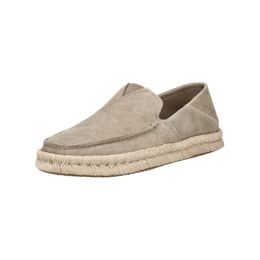 Toms Shoes TOMS Herren Slipper "TOMS Slipper Veloursleder", Gr. 41, beige, Veloursleder, Schuhe