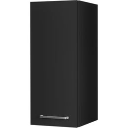 H&auml;ngeschrank Nobilia, B:30cm H:72cm T:37,2cm, schwarz, K&uuml;che, Schr&auml;nke, ""Touch", Ausrichtung w&auml;hlbar, vormontiert", in drei Breiten: 30, 45 und 60