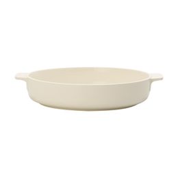 Villeroy & Boch VILLEROY & BOCH Auflaufform "Auflaufform Clever Cooking ø 28.0 cm weiß", weiß, Auflaufformen